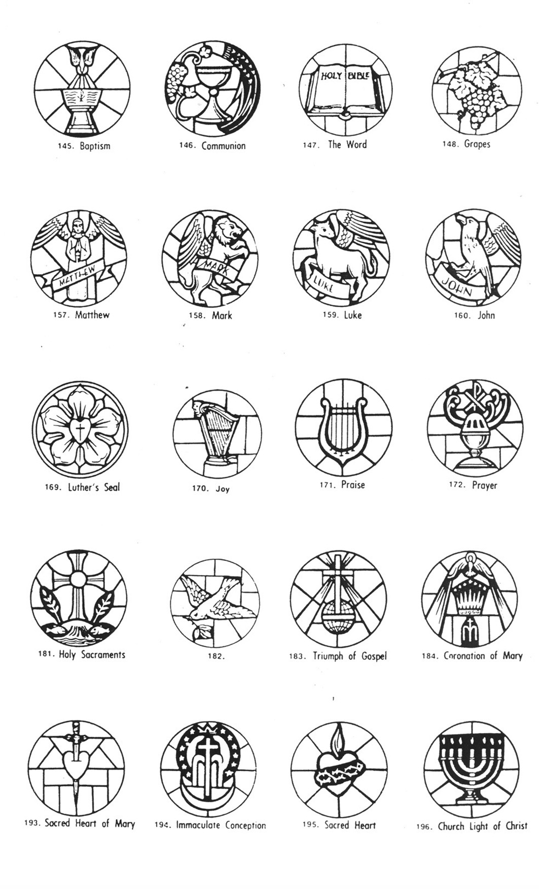 Old & New Testament Symbols – page 4 – Creative Art Glass